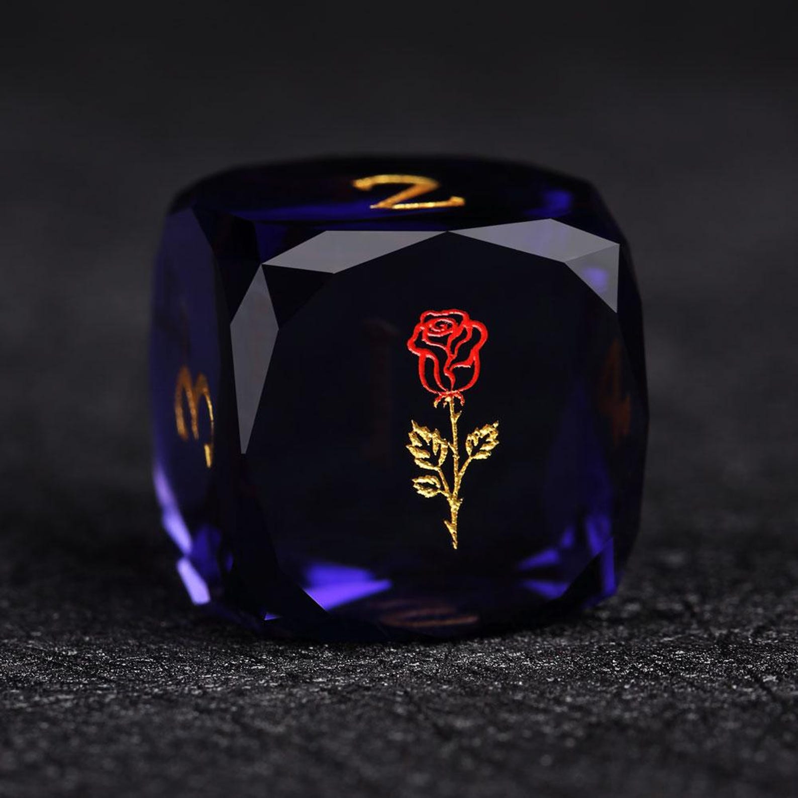 Polyhedral Garnet DND Dice,gemstone Dice Polyhedral DND Dice With Gift ...