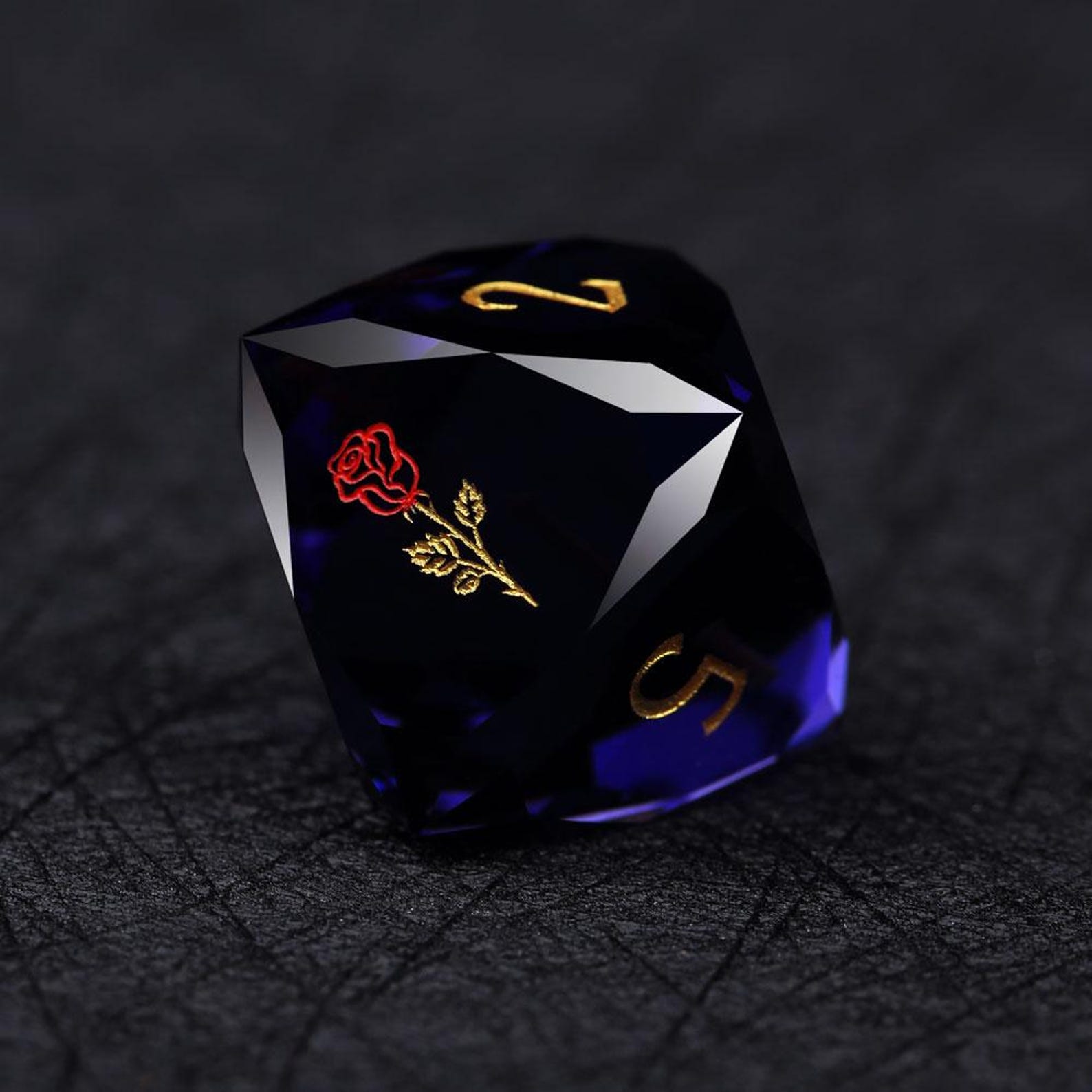 Polyhedral Garnet DND Dice,gemstone Dice Polyhedral DND Dice With Gift ...