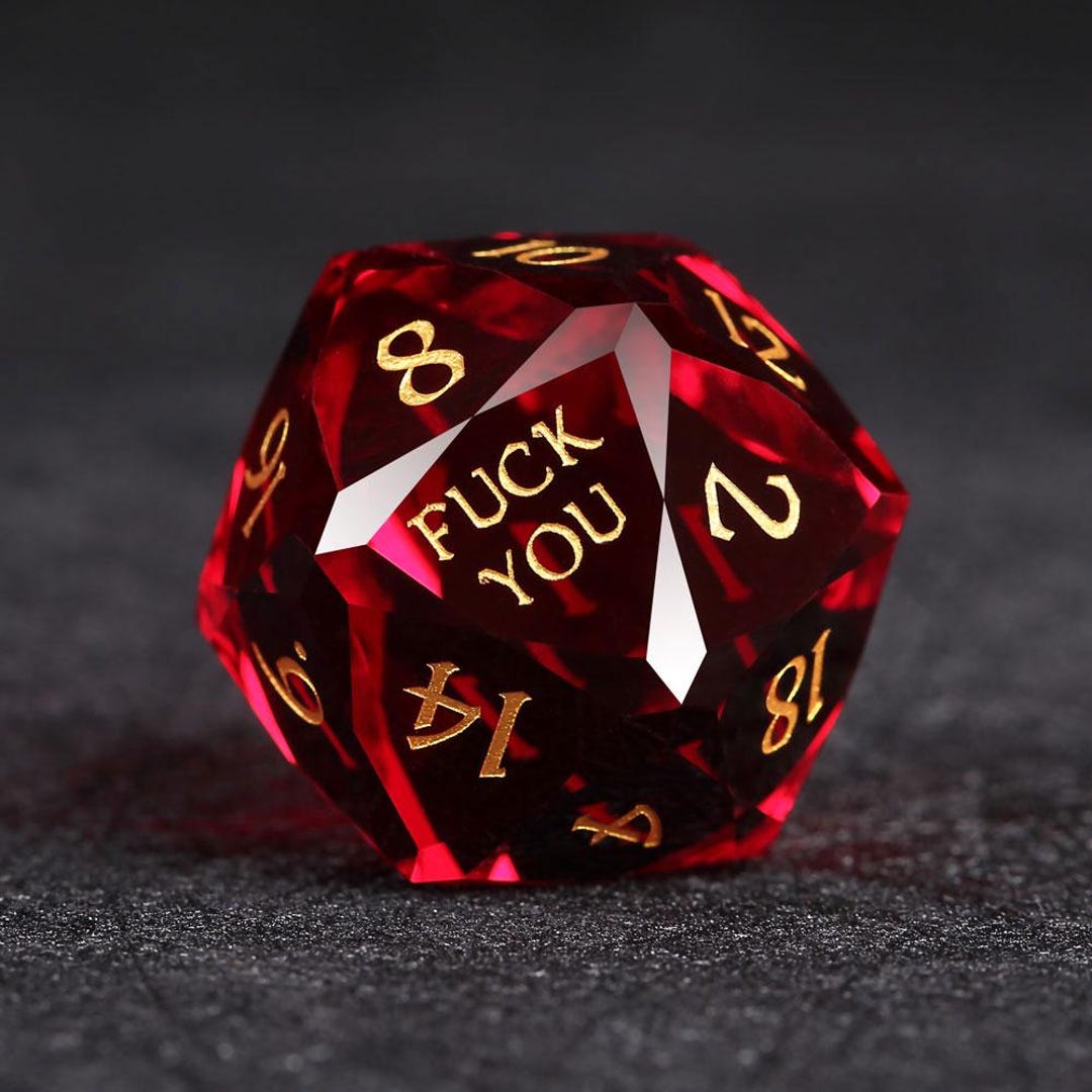 Handmade Garnet Polyhedral DND Dice Set With Gift Box - Etsy
