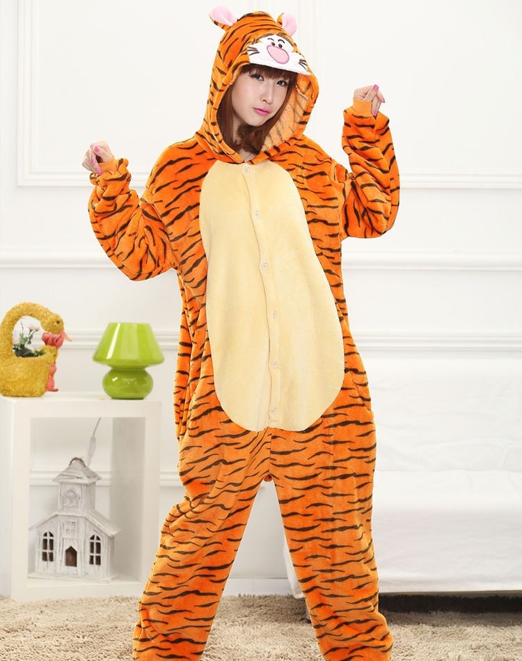 Tiger Onesie For Women