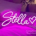 Custom Neon Name Signs for Kids' Bedrooms/nurseries, Light up Name ...