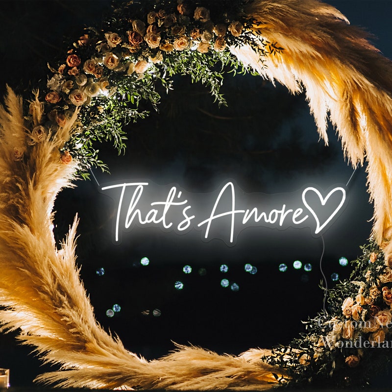 That's Amore Sign - Etsy