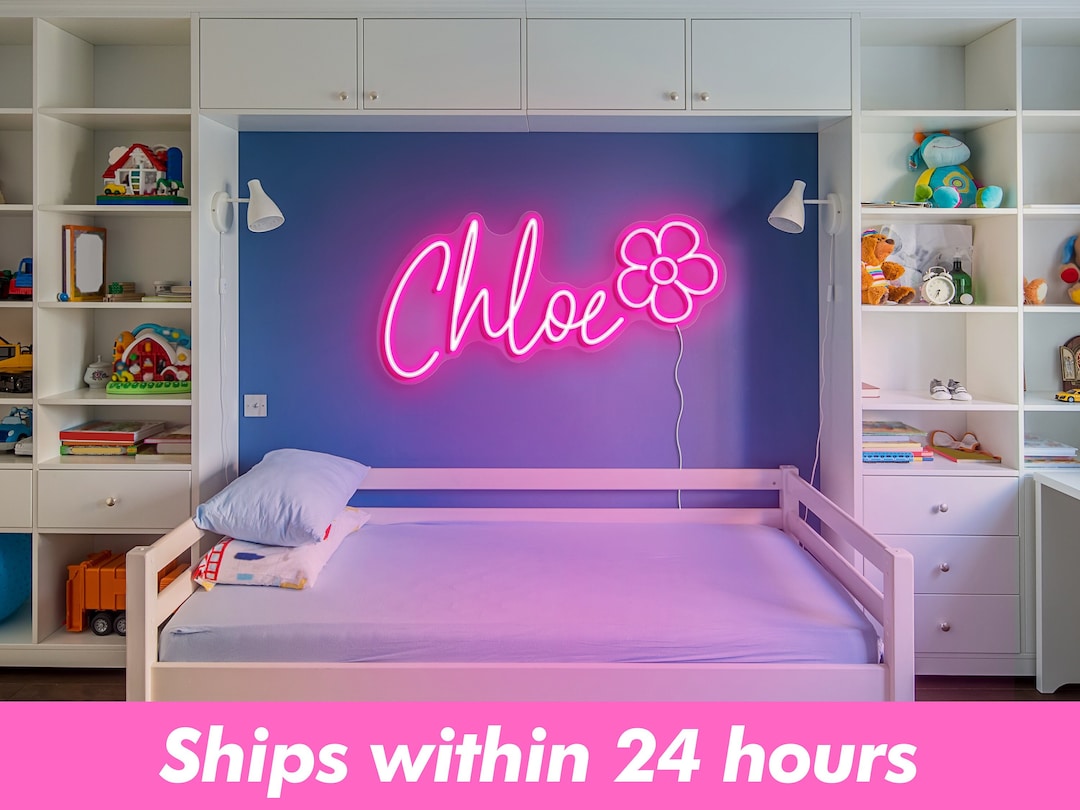 Custom Neon Name Signs for Kids, Neon Sign Custom, Light up Sign ...