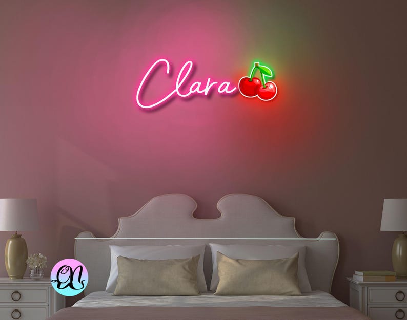 Custom Name Neon Sign for Kids | Neon Sign Bedroom | LED Name Sign ...