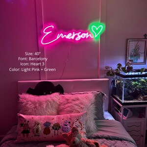 Neon Sign Teenage Girl Gifts | Neon Name Sign | Nursery Name Sign ...