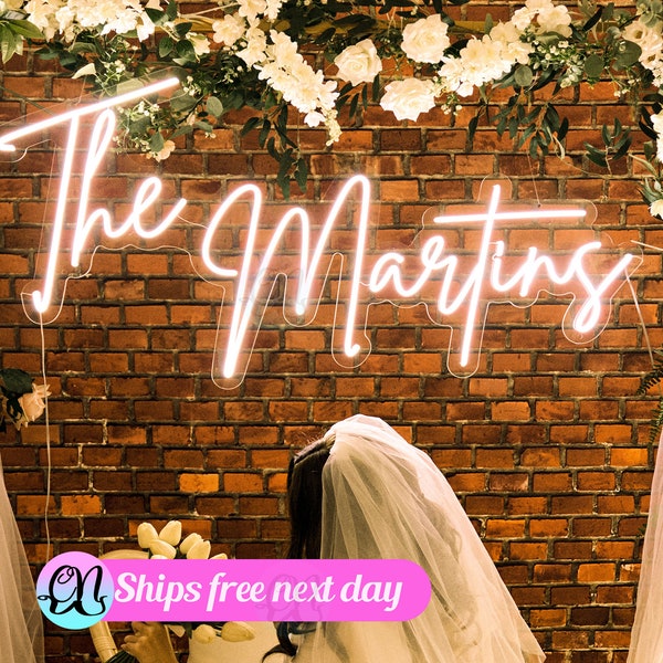 Custom Wedding Neon Sign - Etsy