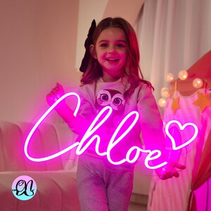 Neon Name Sign - Etsy