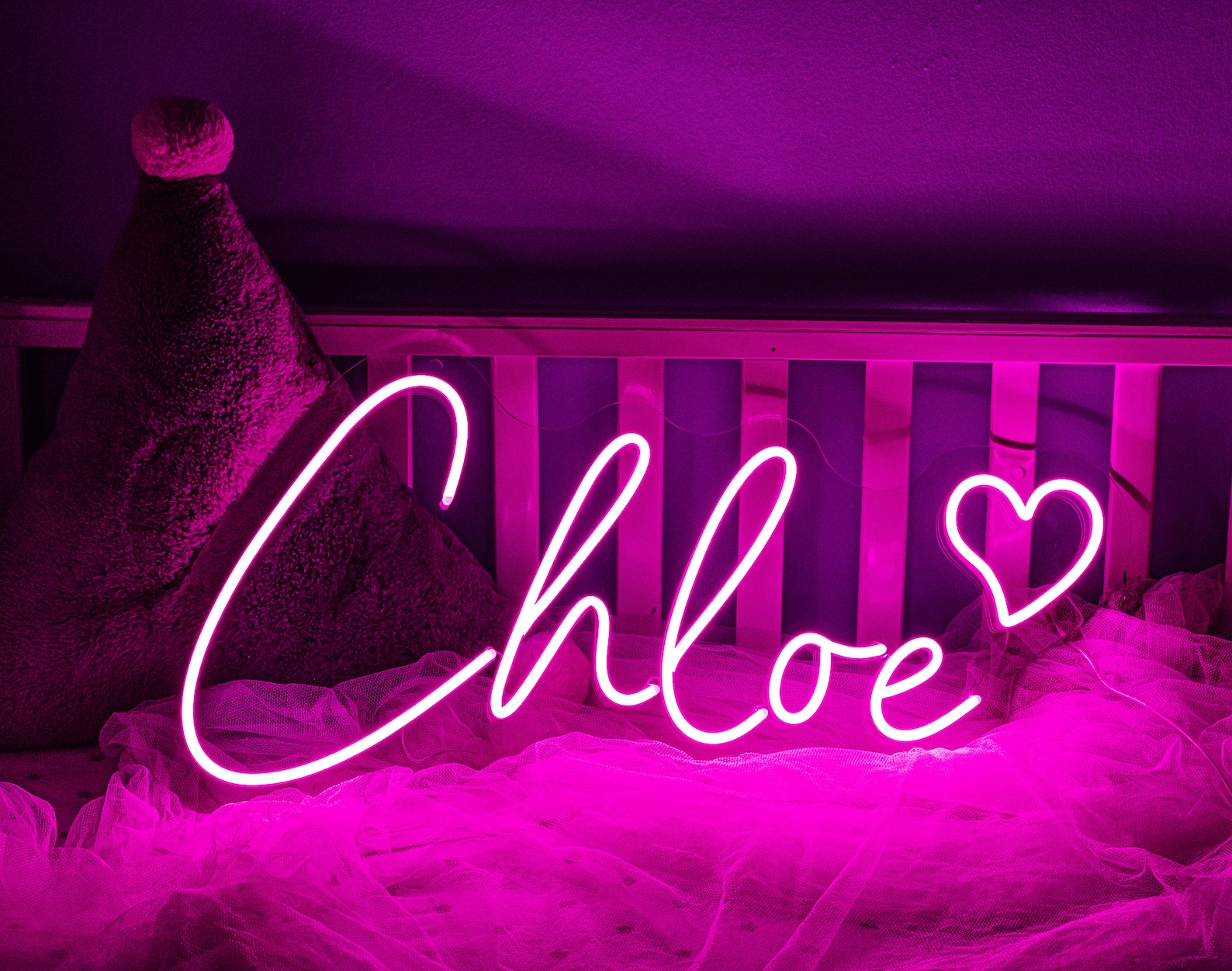 Neon Name Sign | Dormitory Neon Signs | Nursery Name Sign | Dorm Decor ...