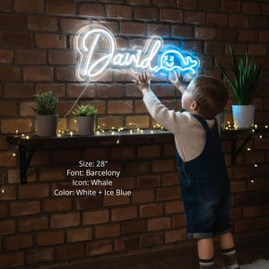 Custom Name Neon Sign for Kids | Neon Name Sign | Teenage Girls Gifts ...