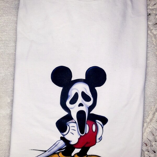 Mickey Mouse Ghostface - Etsy
