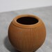 Round Vertical Lines Vase 4 Pot for House Plants Modern 3D Printed Vase ...