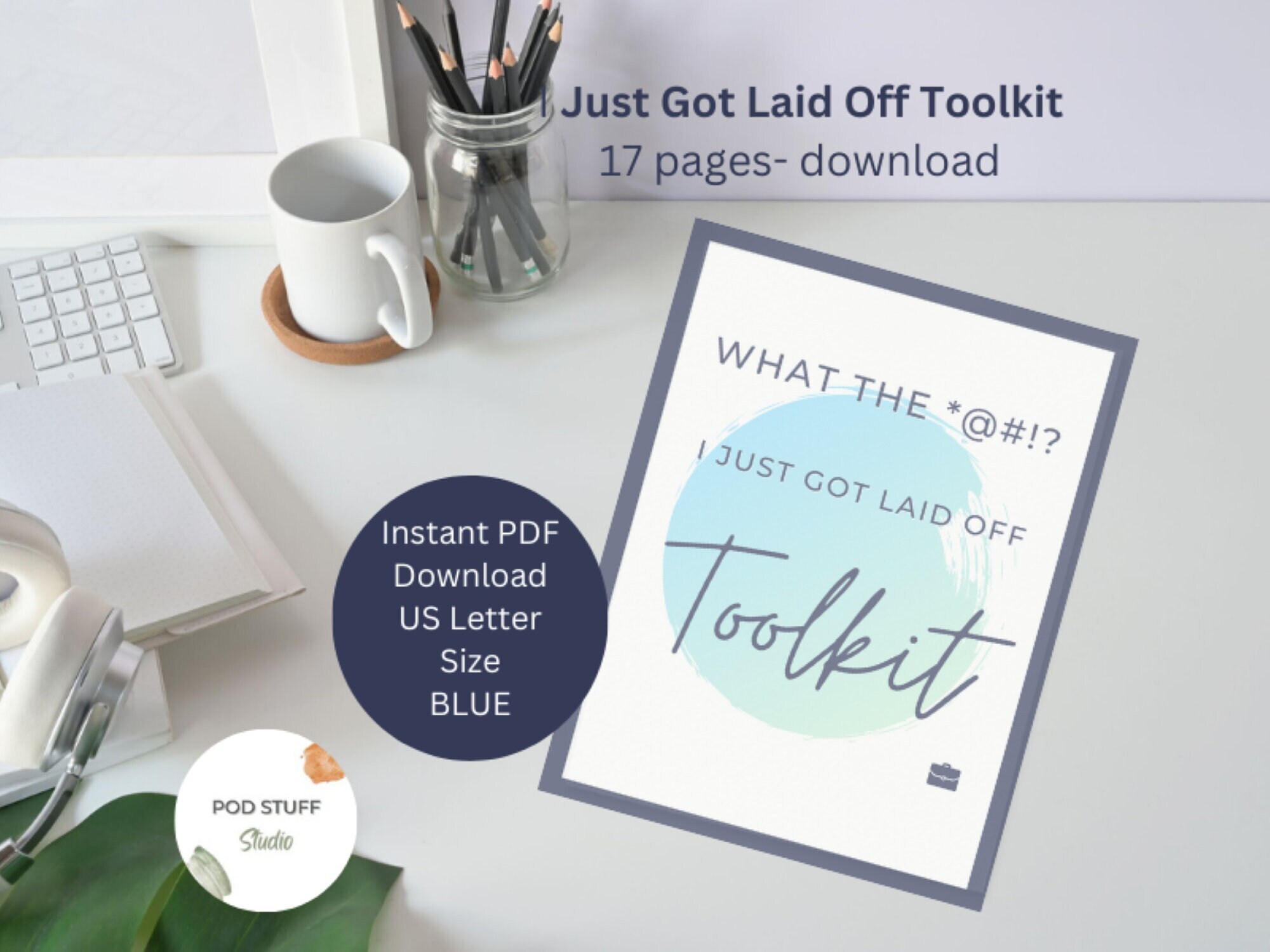 Laid off Toolkit, Workbook, Networking, Feedback, Action Steps, Job ...