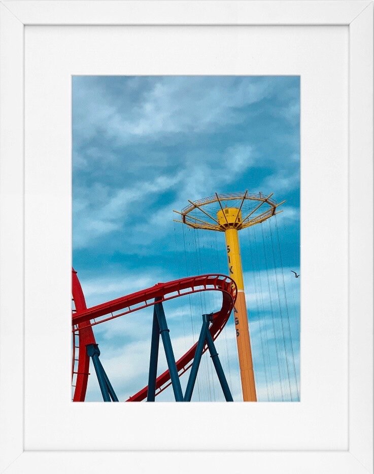 Fine Art Print: Six Flags Luna Park - Etsy