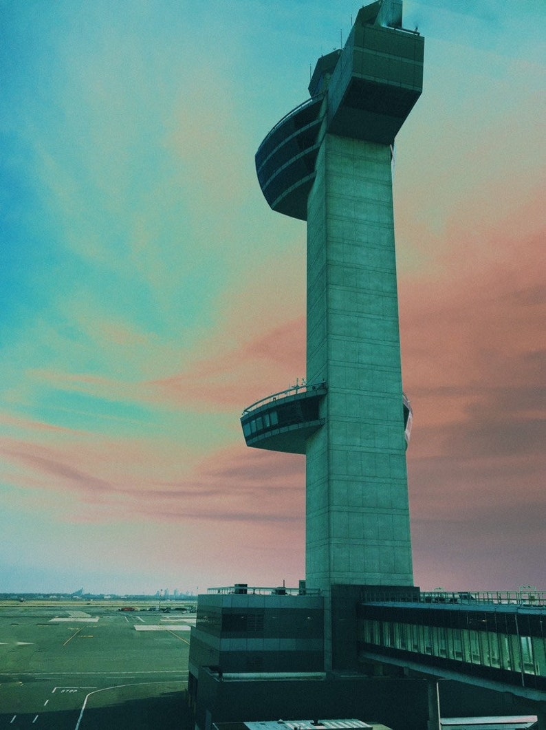 Fine Art Print: Control Tower JFK Airport, New York - Etsy