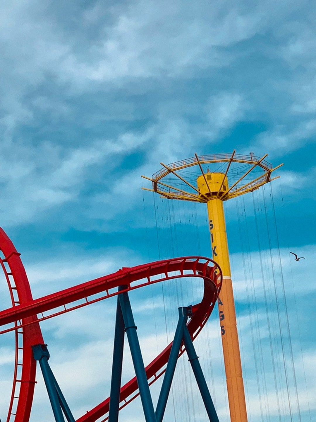 Fine Art Print: Six Flags Luna Park - Etsy