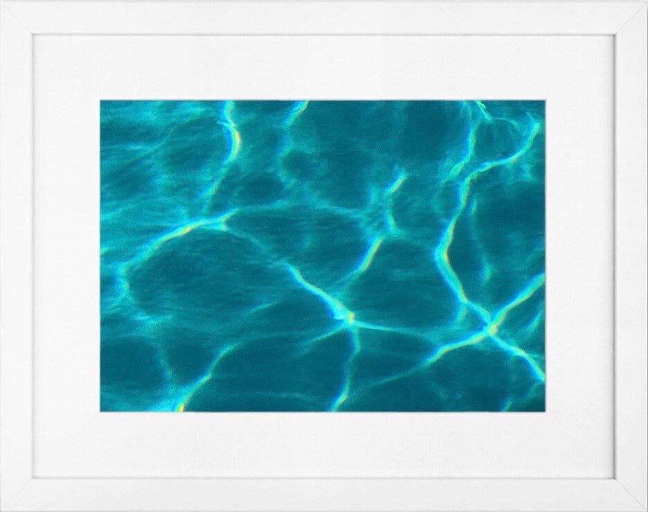 Fine Art Print: Swimming Pool Water Shimmering in the Sun - Etsy