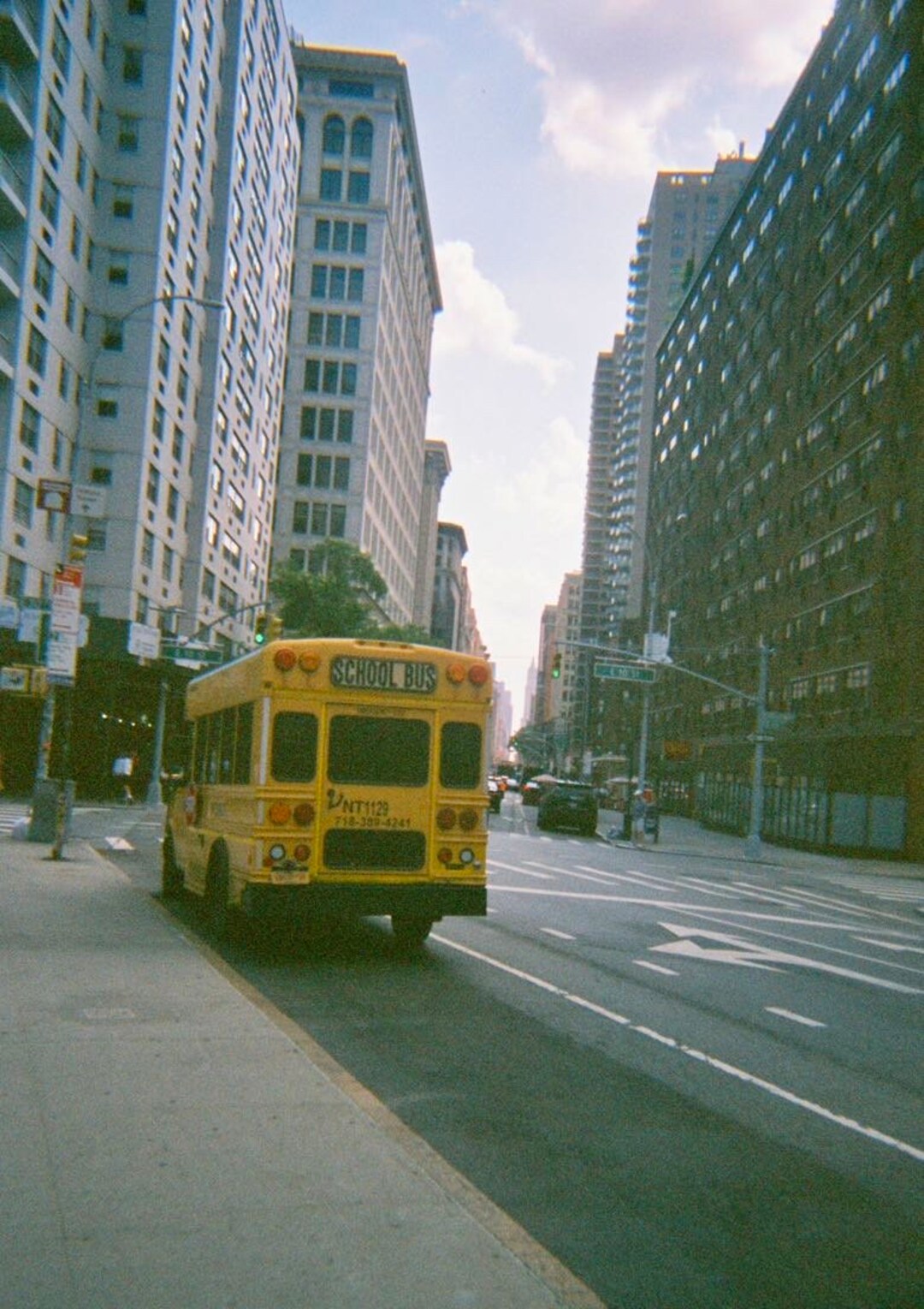 Fine Art Print: Classic Yellow Bus New York - Etsy