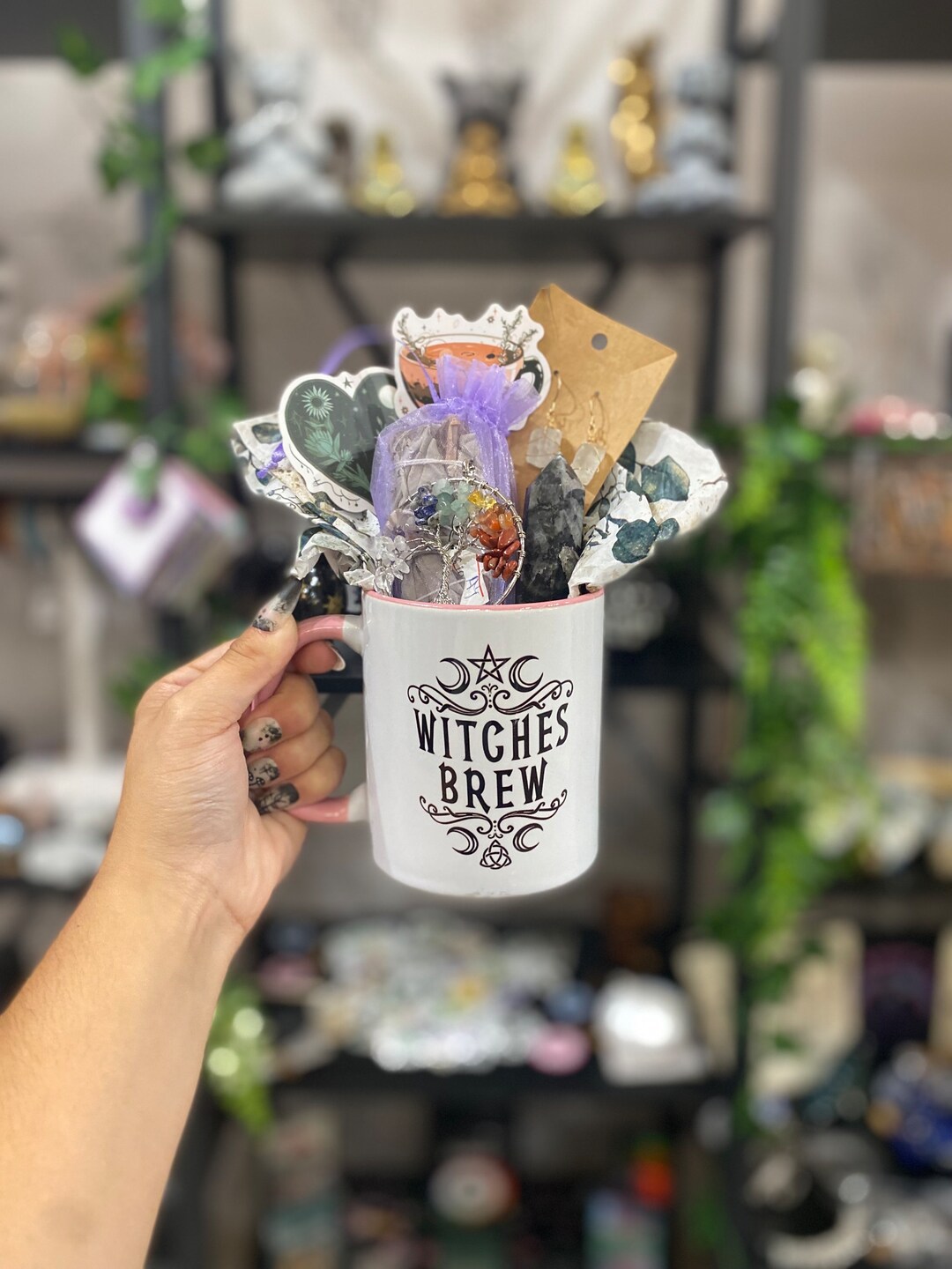 Mystical Mug Gift Set Unique Witches Brew Mugs With Metaphysical ...