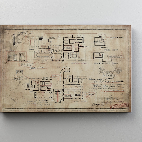 Resident Evil Map Poster - Etsy