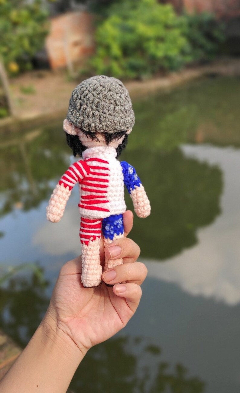 Custom Crochet Doll, Portrait Doll, Custom Stuffed Doll, Mini Human ...