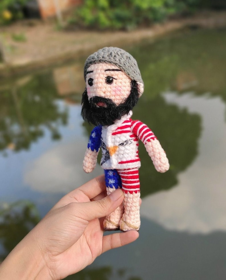 Custom Crochet Doll, Portrait Doll, Custom Stuffed Doll, Mini Human ...