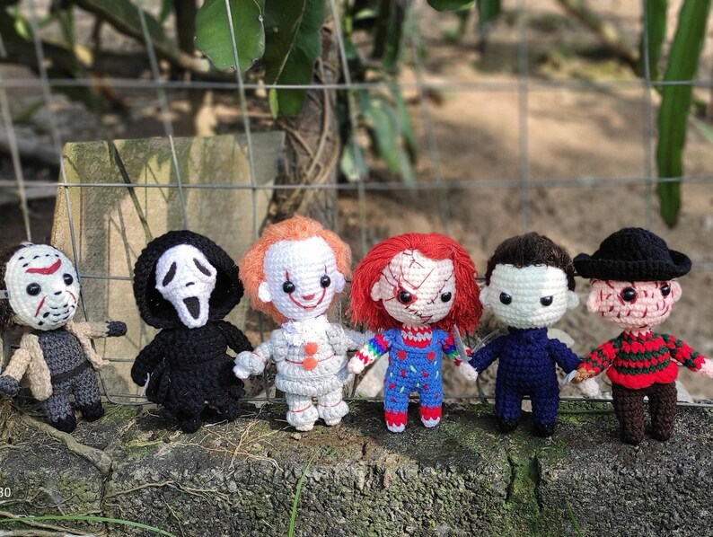 Custom Crochet Doll, Halloween Doll, Scary Movie, Horror Movie Doll ...