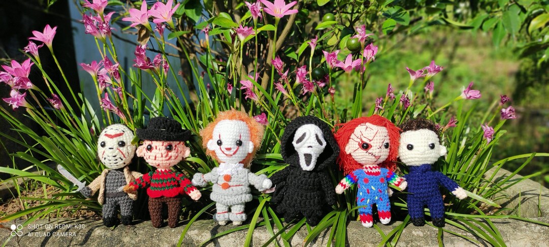 Custom Crochet Doll, Halloween Doll, Scary Movie, Horror Movie Doll ...