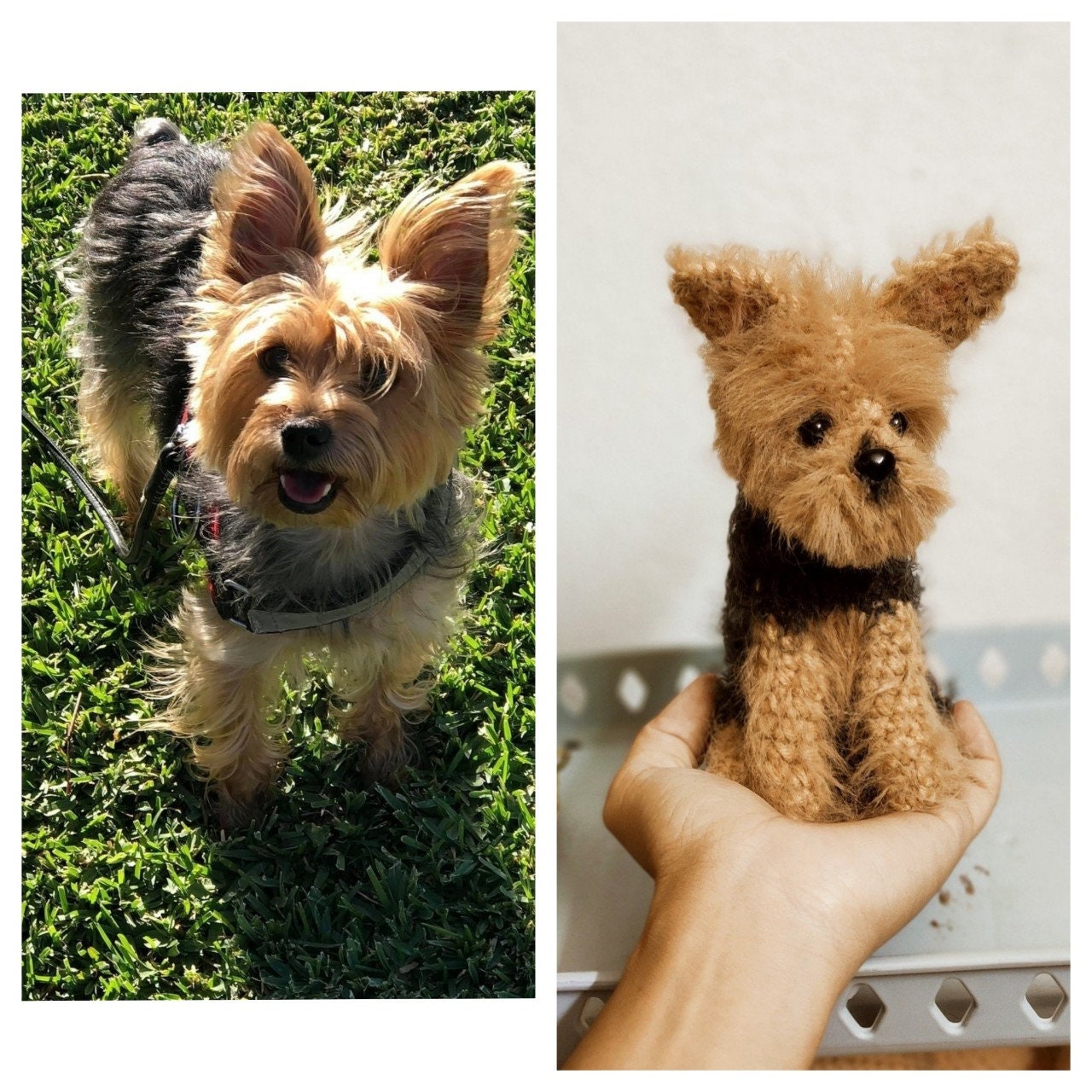 Custom Stuffed Dog, Custom Dog Plush, Custom Crochet Dog, Custom Pet ...