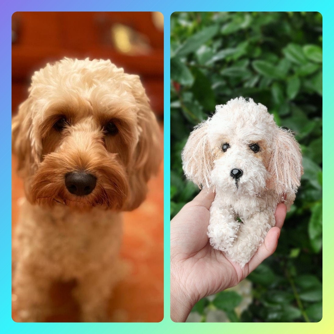 Custom Stuffed Dog Custom Dog Plush Custom Crochet Dog - Etsy