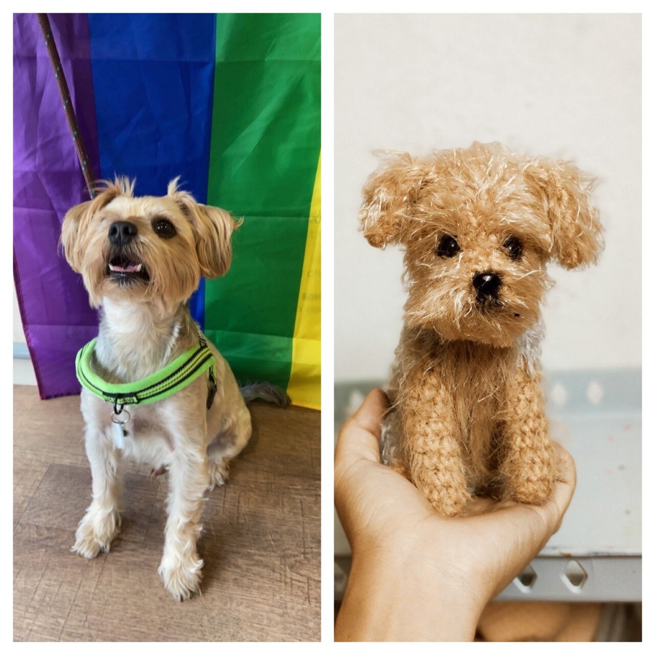 Custom Stuffed Dog, Custom Dog Plush, Custom Crochet Dog, Custom Pet ...