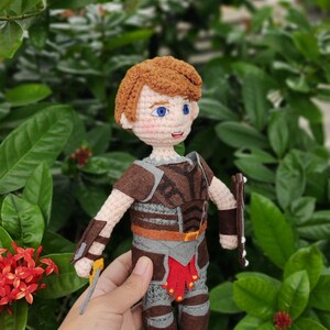 Custom Mobile Game Crochet Doll, Custom Game Movie Character Doll ...