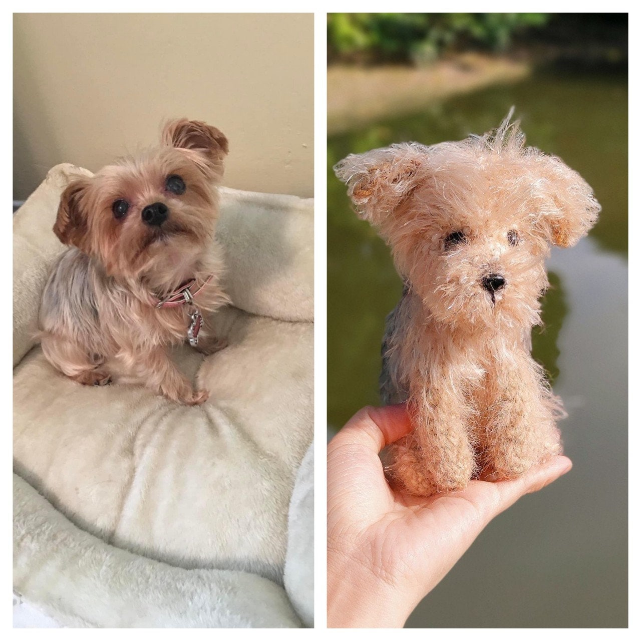 Custom Stuffed Dog, Custom Dog Plush, Custom Crochet Dog, Custom Pet ...