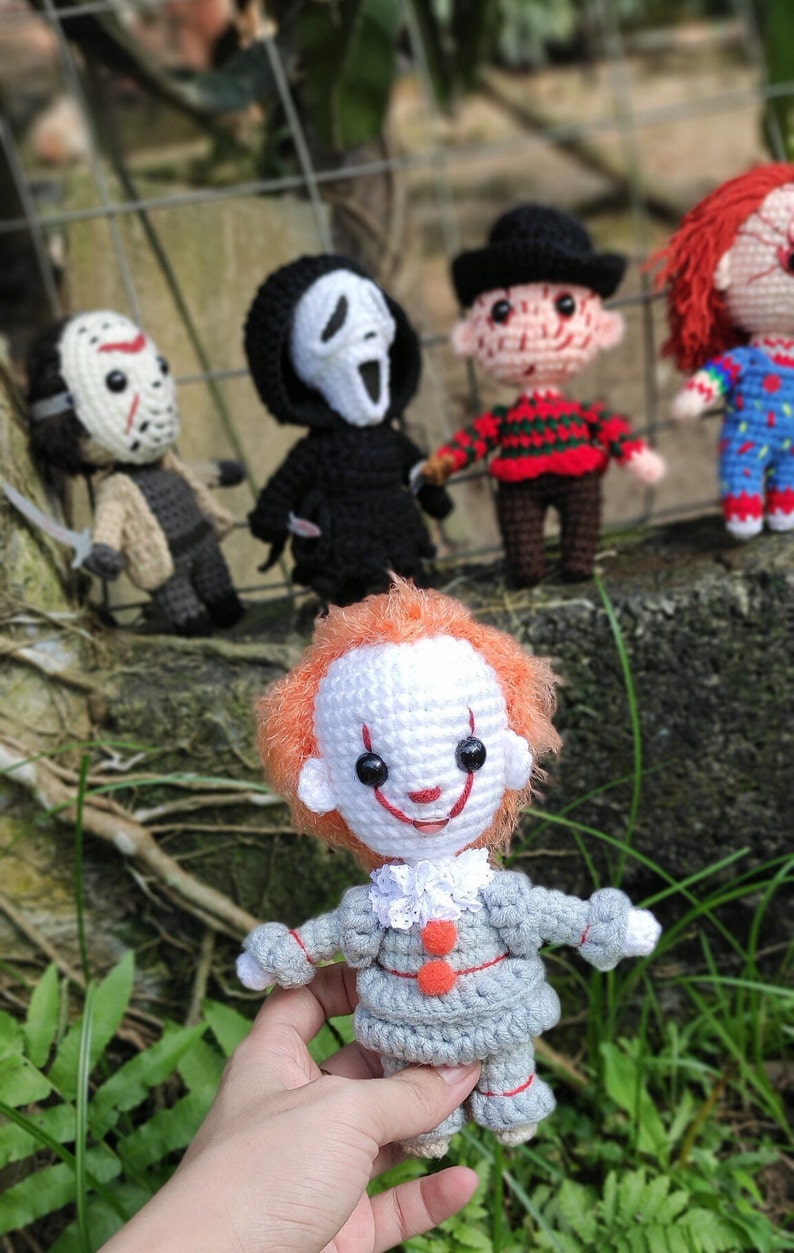 Custom Crochet Doll, Halloween Doll, Scary Movie, Horror Movie Doll ...