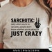 Sarcasm Svg for Shirts, Sarchotic Svg Png, Sarcastic Svg, Definition ...
