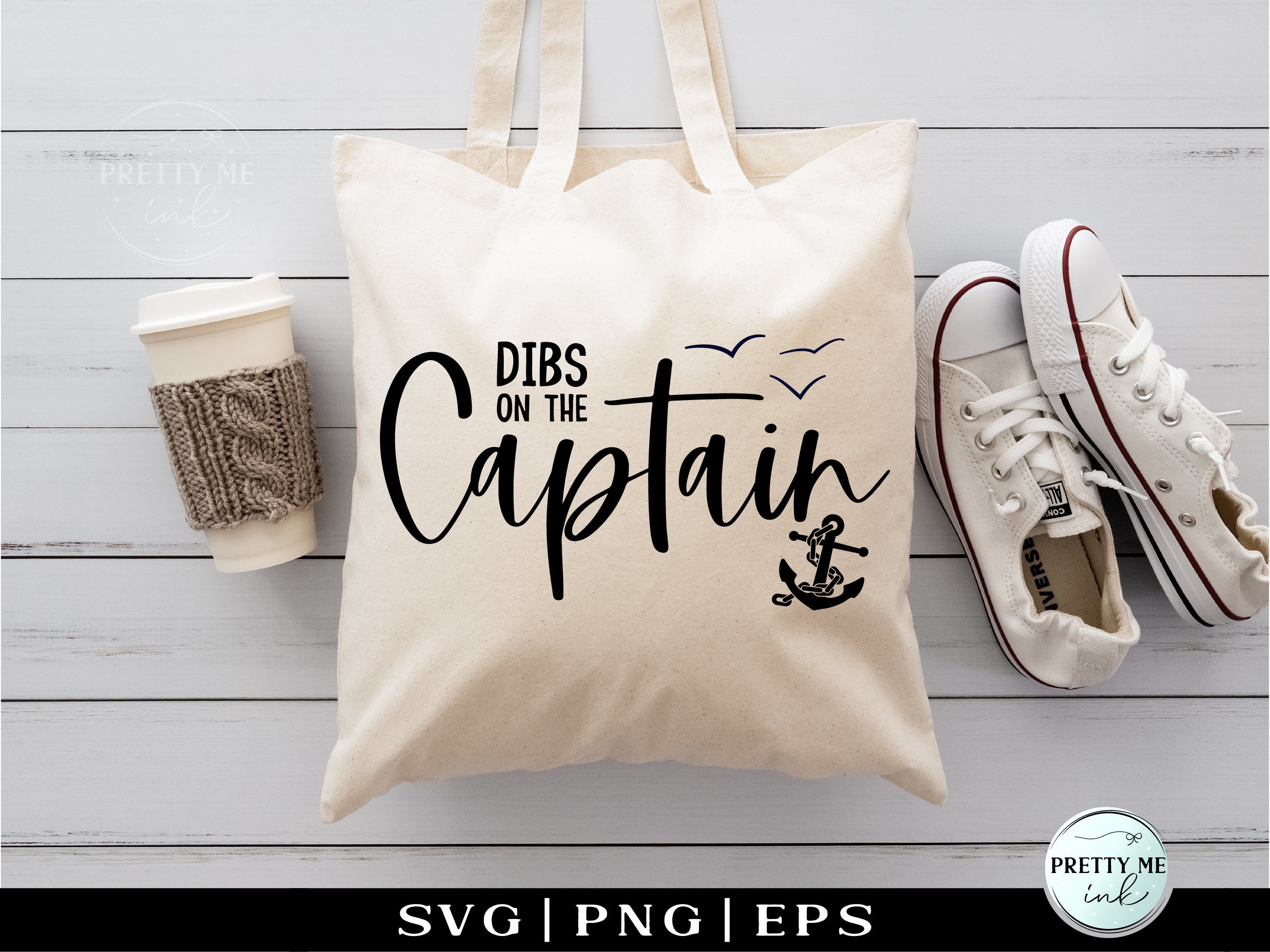 Dibs on the Captain SVG PNG, Cruise Shirt Svg, Beach Svg, Lake Svg ...