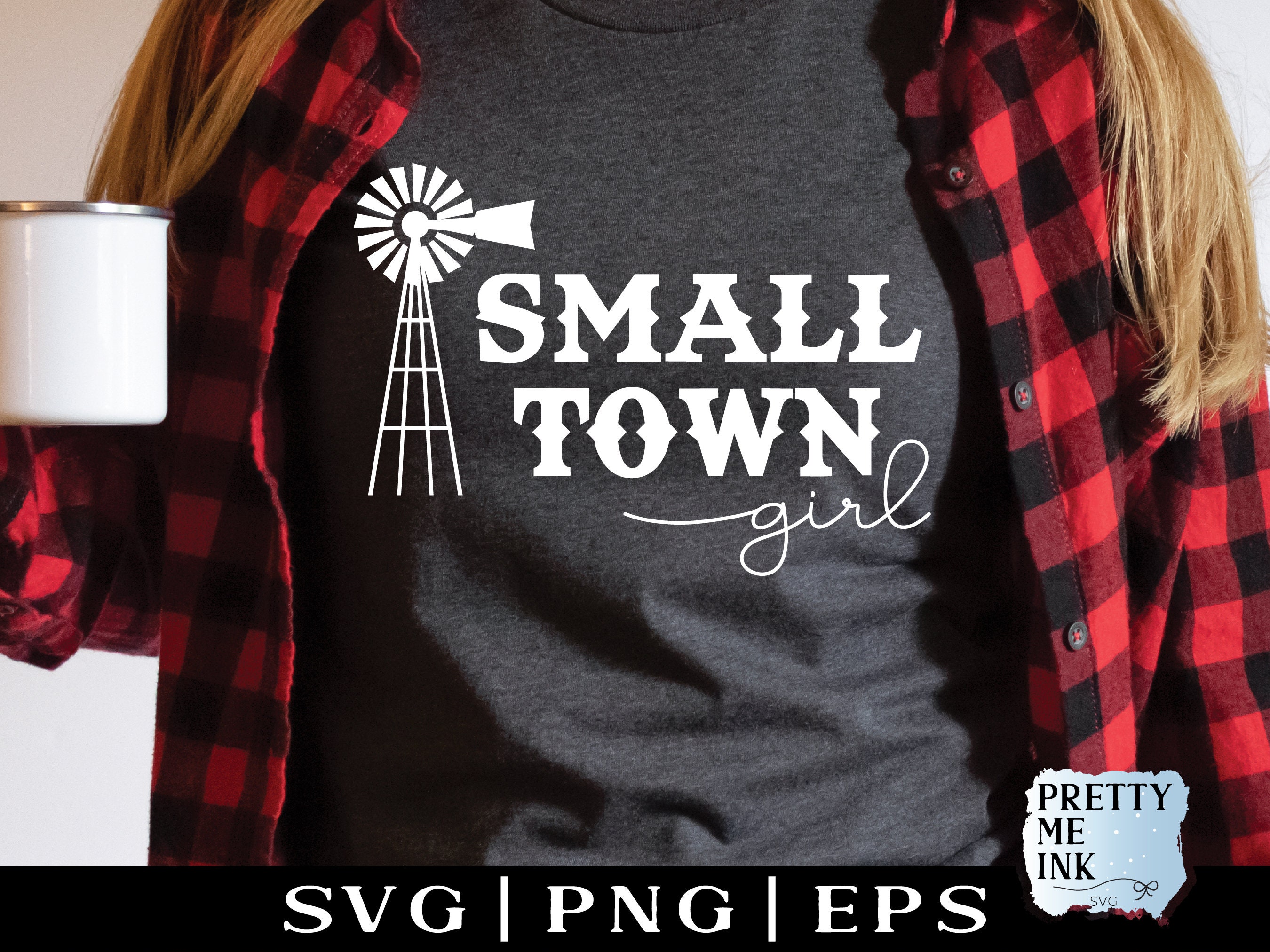 Small Town Girl SVG PNG Country Girl T-shirt Svg Southern - Etsy
