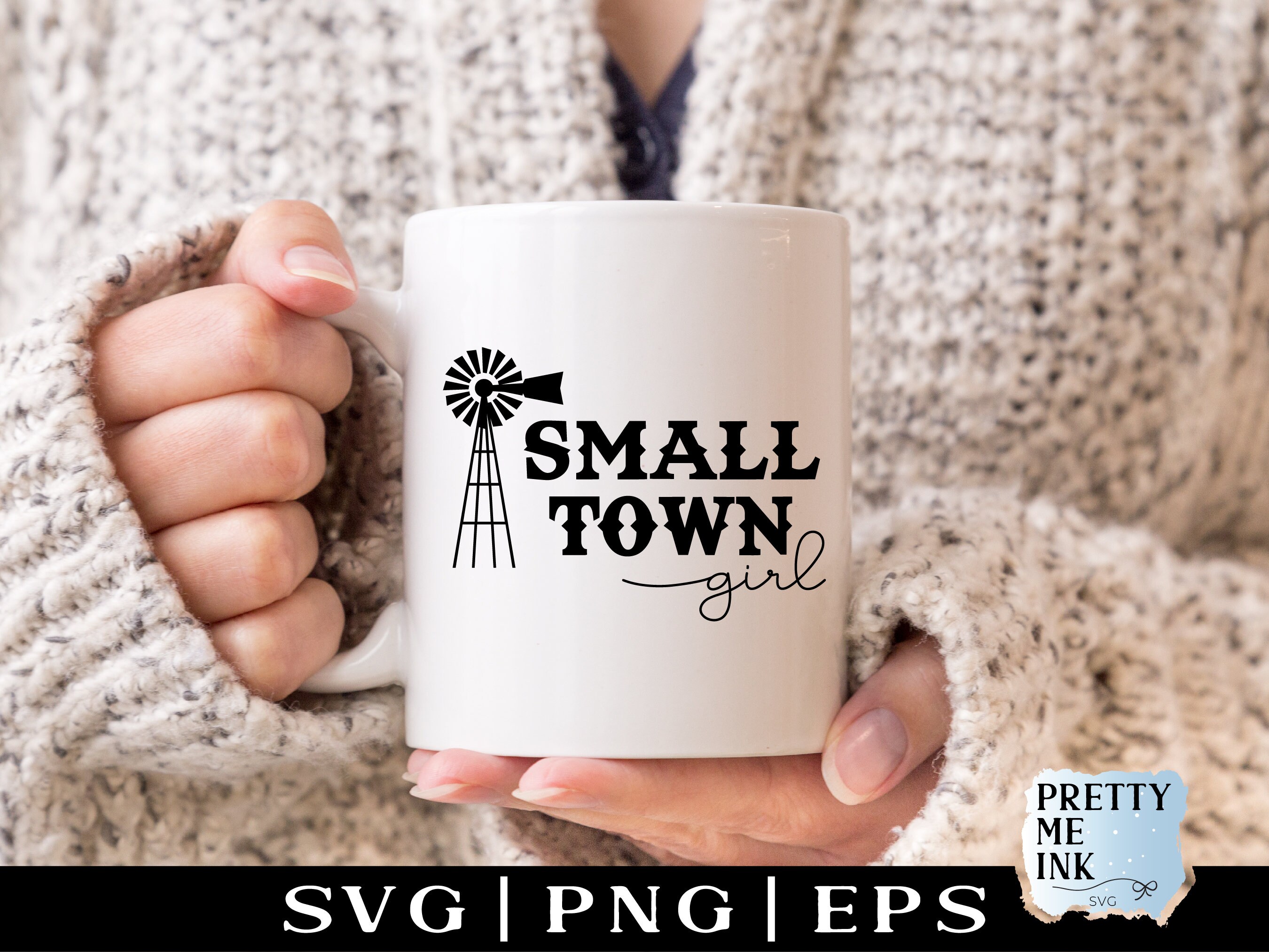Small Town Girl SVG PNG, Country Girl T-shirt Svg, Southern Girl Svg ...