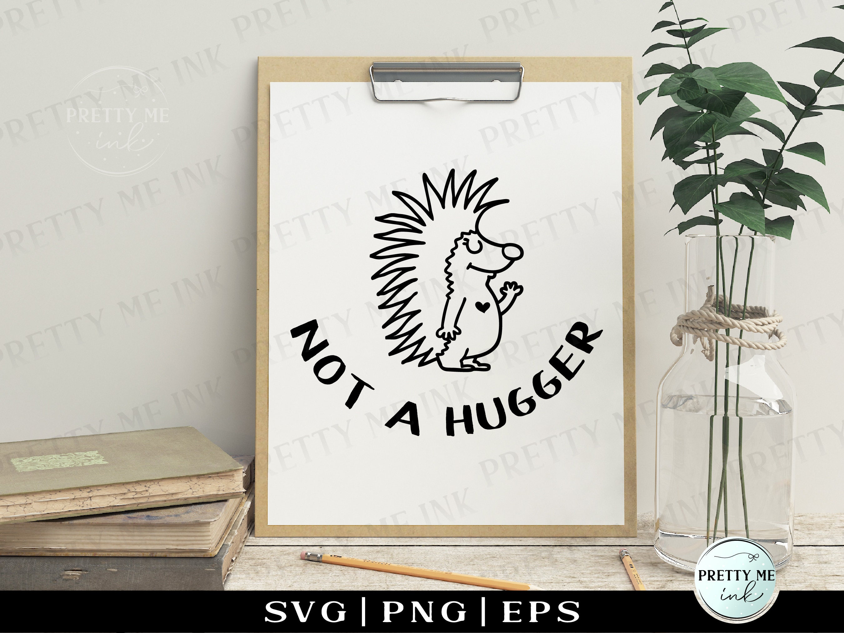 Not A Hugger Svg Png Introvert Svg Funny Quote Svg Download - Etsy