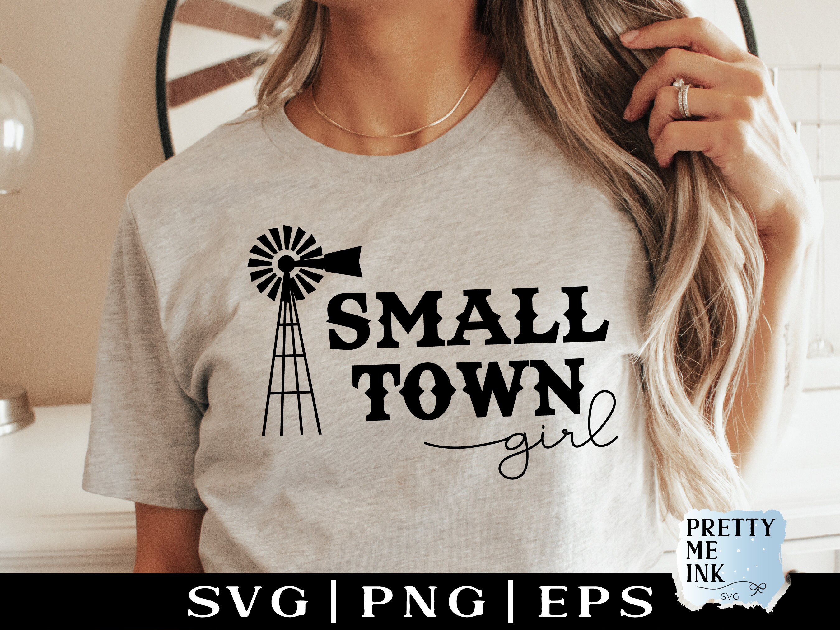 Small Town Girl SVG PNG Country Girl T-shirt Svg Southern - Etsy