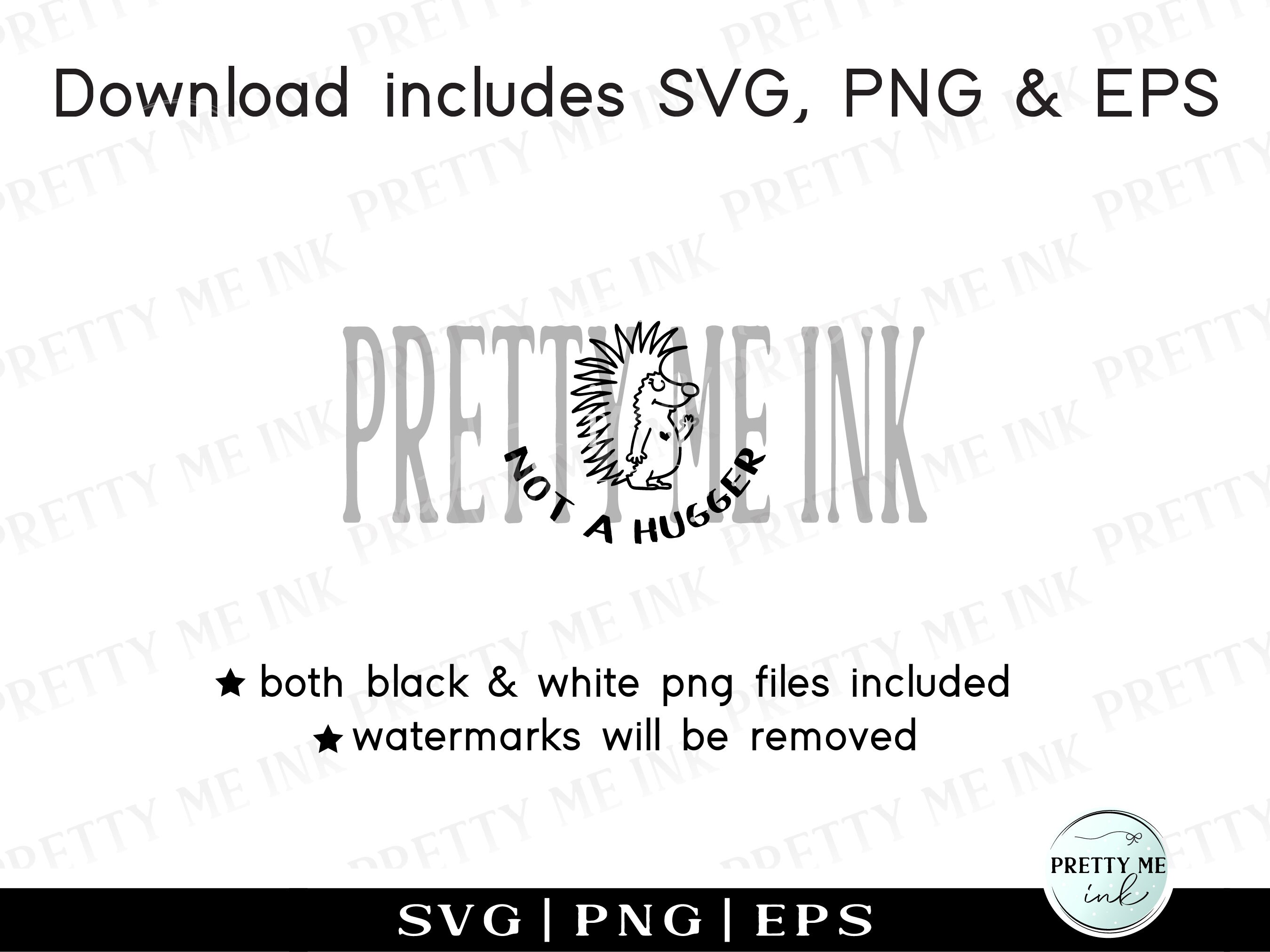 Not A Hugger Svg Png Introvert Svg Funny Quote Svg Download - Etsy