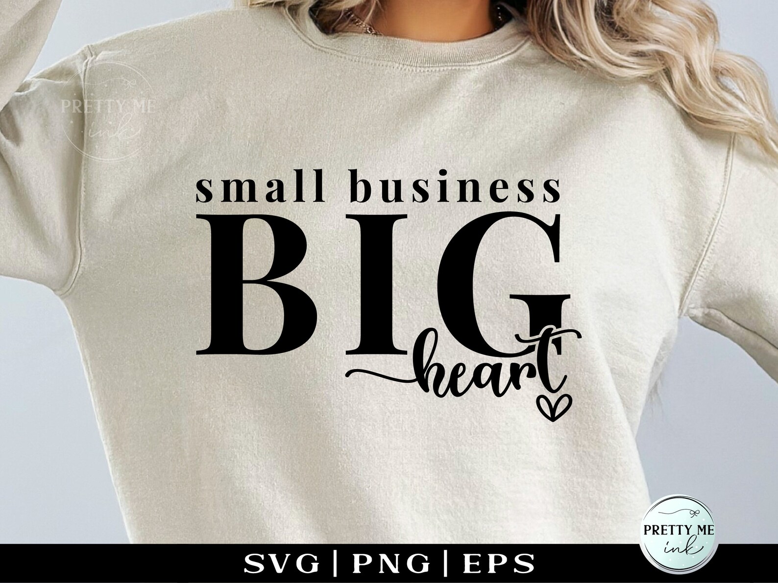 Small Business Big Heart Svg Png, Girl Boss Shirt SVG, Entrepreneur Svg ...