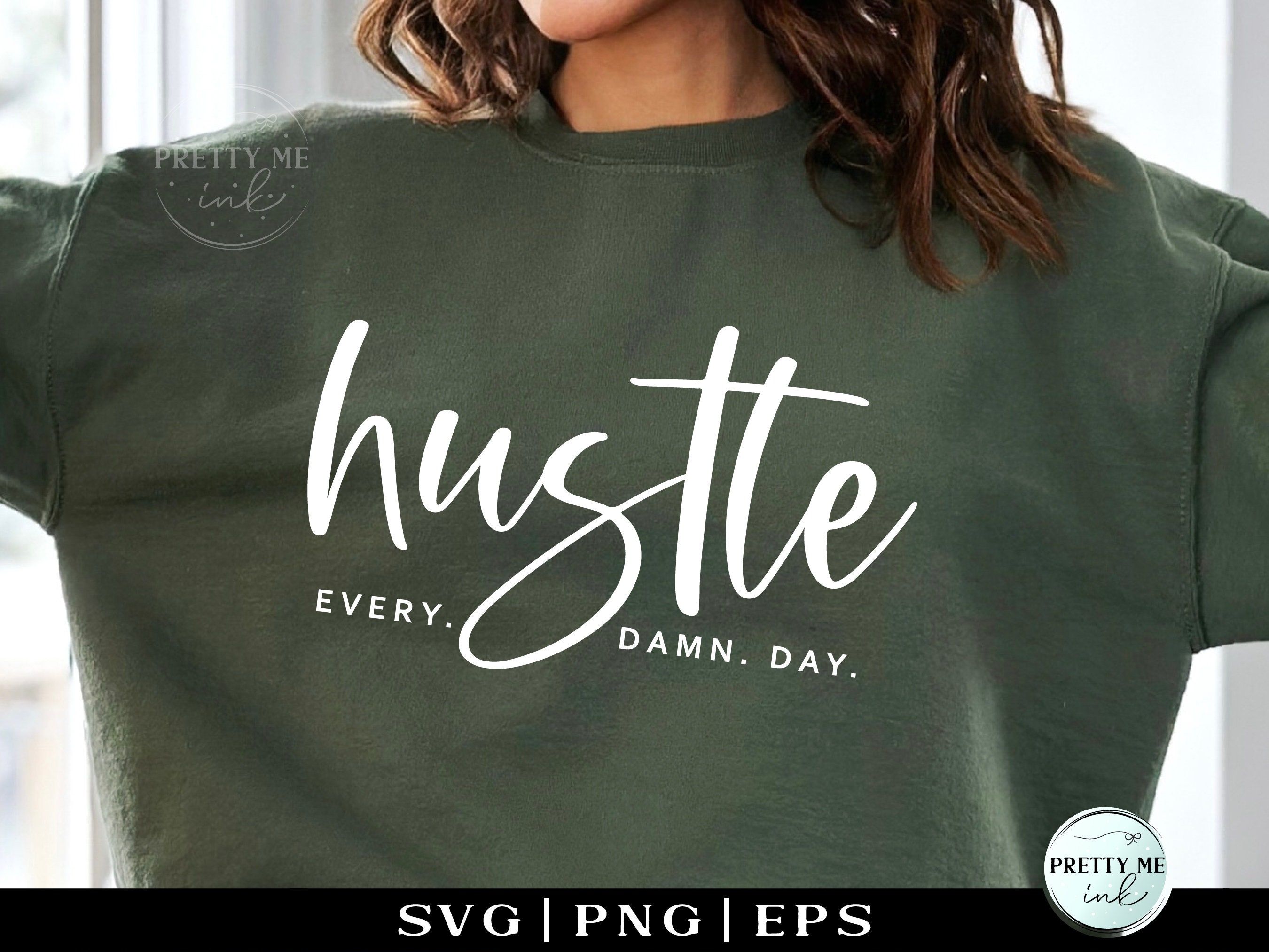 Entrepreneur Bundle Svg Png, Self Made Self Paid SVG, Hustle and Heart ...