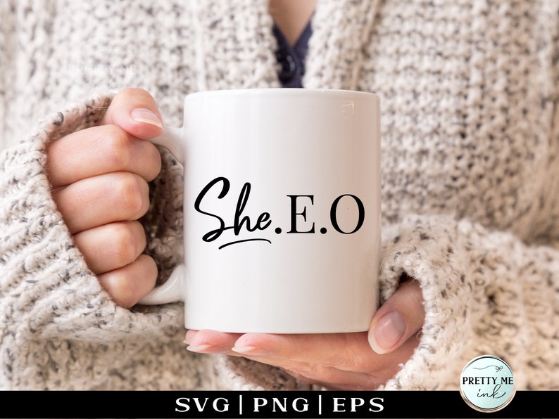 She EO Svg Png Lady CEO Svg Female Small Business Owner SVG - Etsy