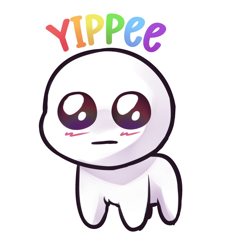 Yippee Autism Creature Sticker - Etsy