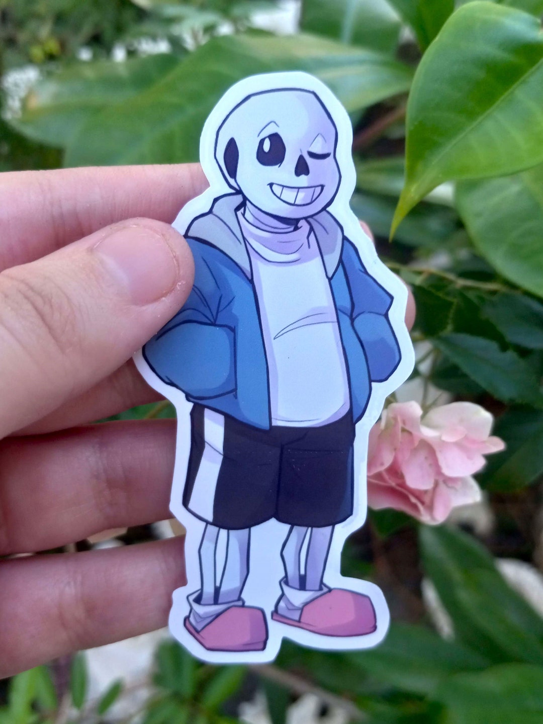 Sans Undertale Vinyl Sticker - Etsy