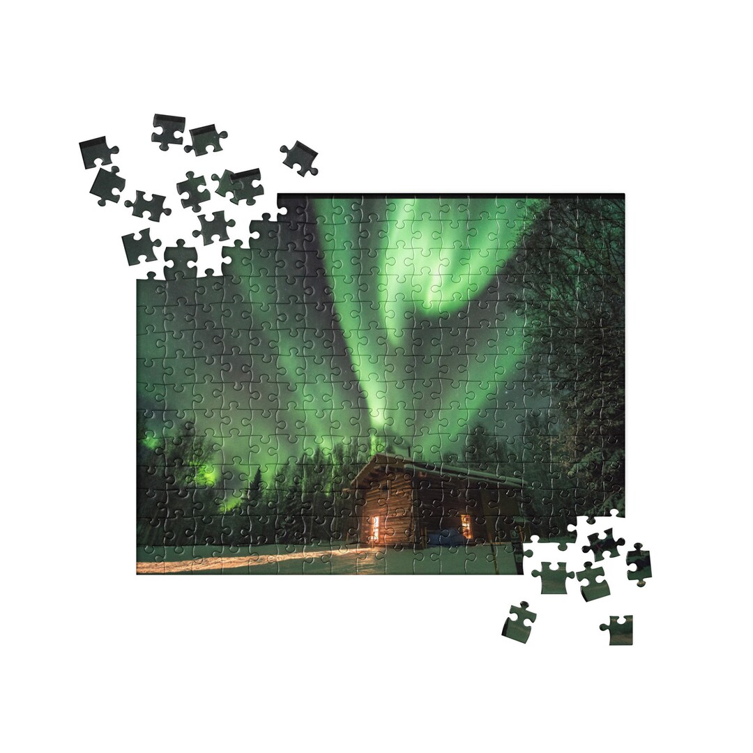 Northern Lights Jigsaw Puzzle - Etsy