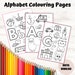 26 Colouring Pages | Alphabet Colouring | Printable Preeschool Workshet ...