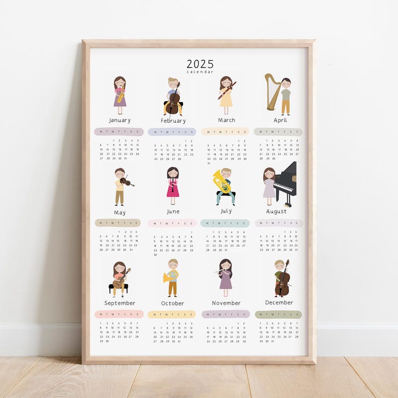 Poster Calendar - Etsy