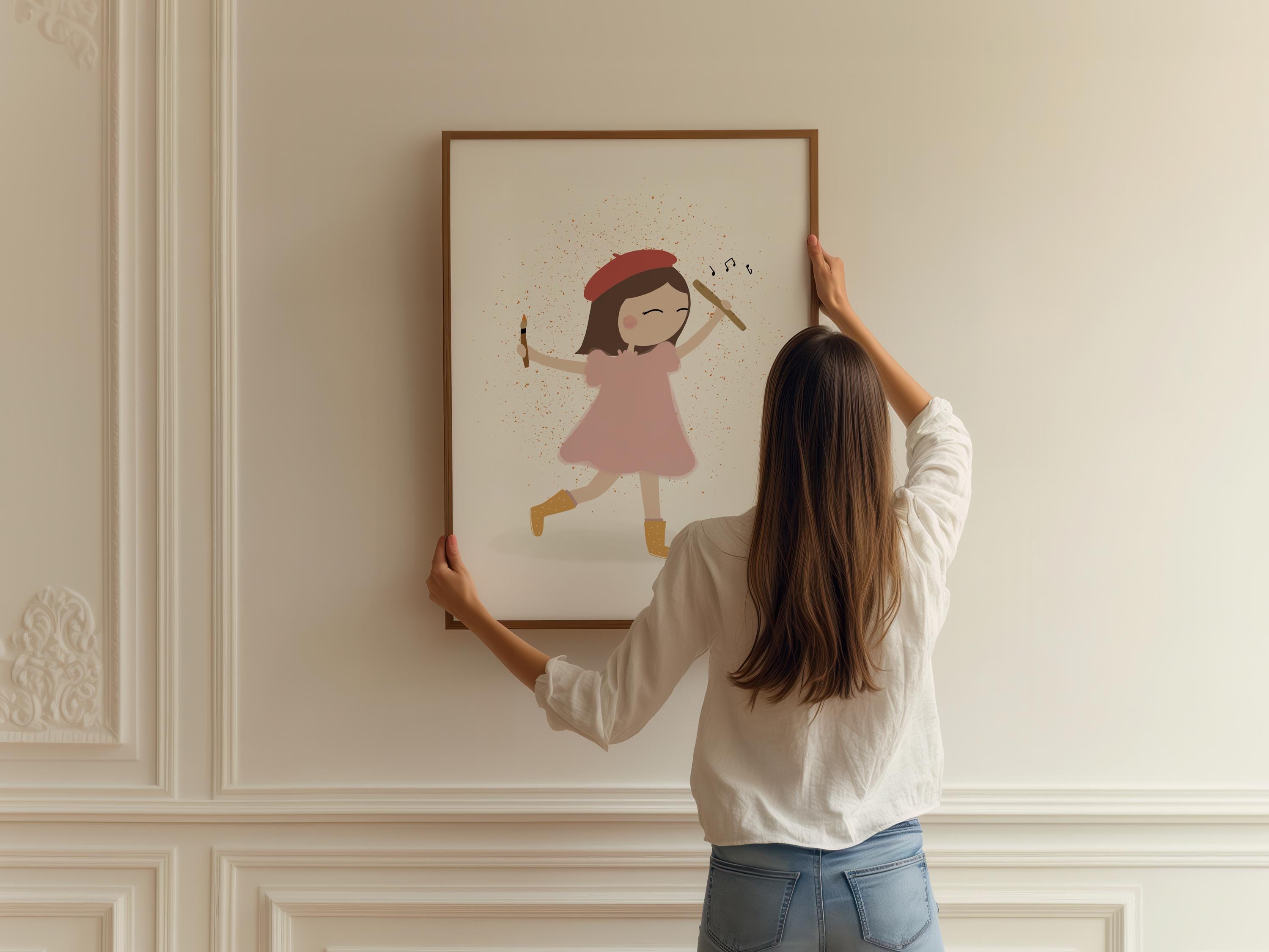 Little Artist Art Print | Artist Child Print | Every Child is an Artist ...