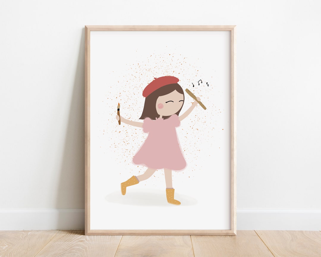 Little Artist Art Print Artist Child Print Every Child is an Artist ...